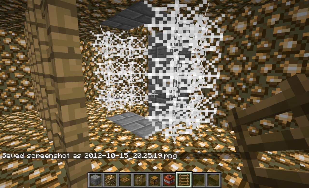 Glowstone house Minecraft Map