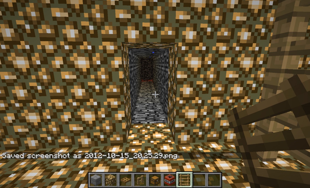 Glowstone house Minecraft Map