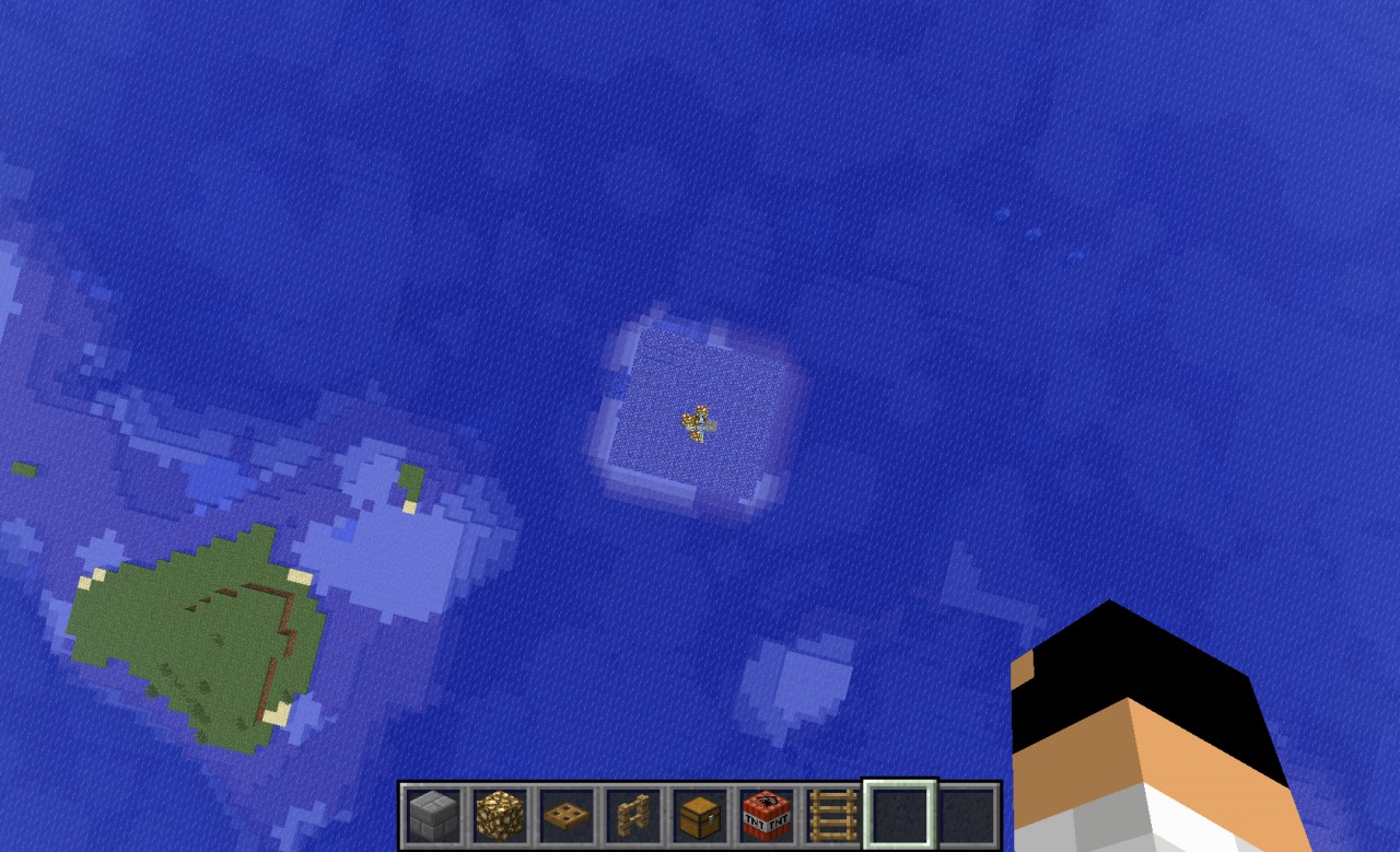 Glowstone house Minecraft Map