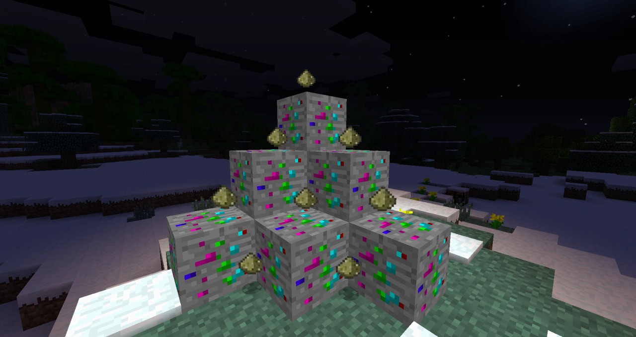 Xtra Lights Mod V1.2 Light up your world! In many colours! Minecraft Mod