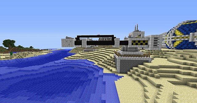 Area K4, the military nuclear research center Minecraft Map