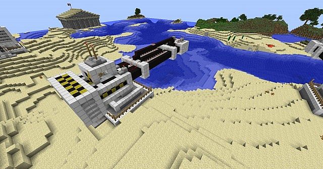 Area K4, the military nuclear research center Minecraft Map