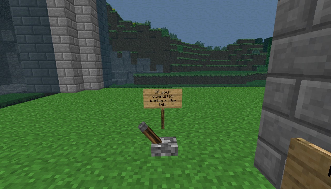 A random Castle. Minecraft Map