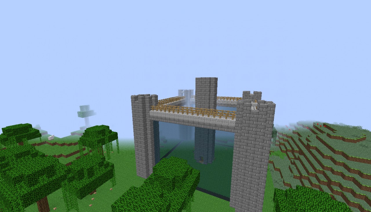 A random Castle. Minecraft Map