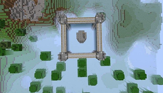 A random Castle. Minecraft Map