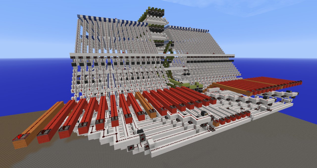 1KByte ROM (32- and 8-Bit wide output) Minecraft Map