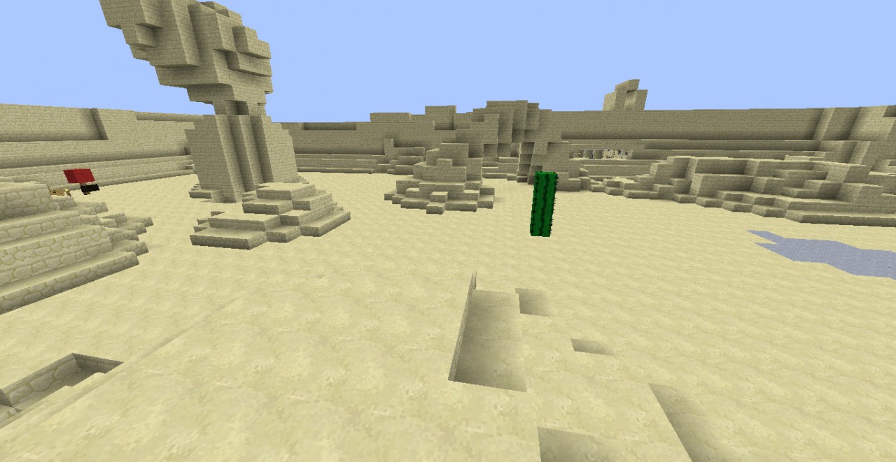 Corrupt Canyon Chaos PvP Map V2 (1.3.2) Minecraft Map