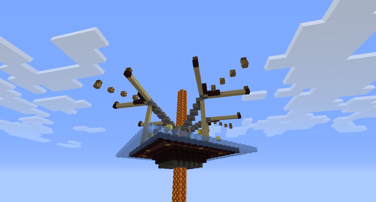 The Arena SkyFall Hunger Game Minecraft Map