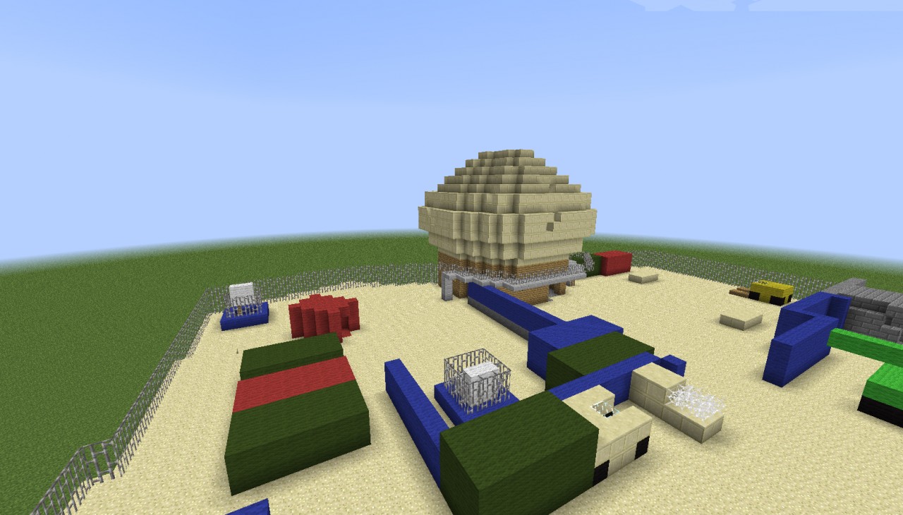 dome mw3 map singel+multiplayer!! Minecraft Map