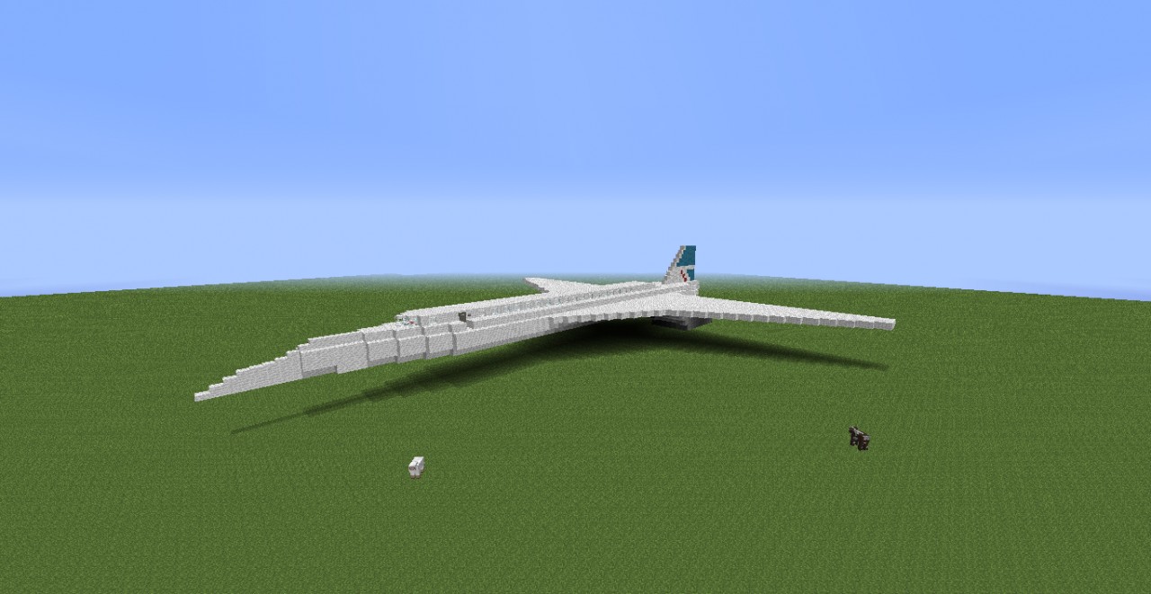 BAC Concorde Minecraft Map