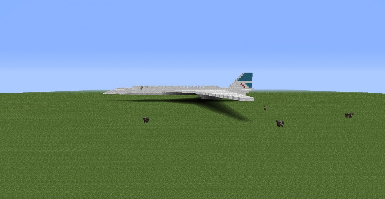 BAC Concorde Minecraft Map