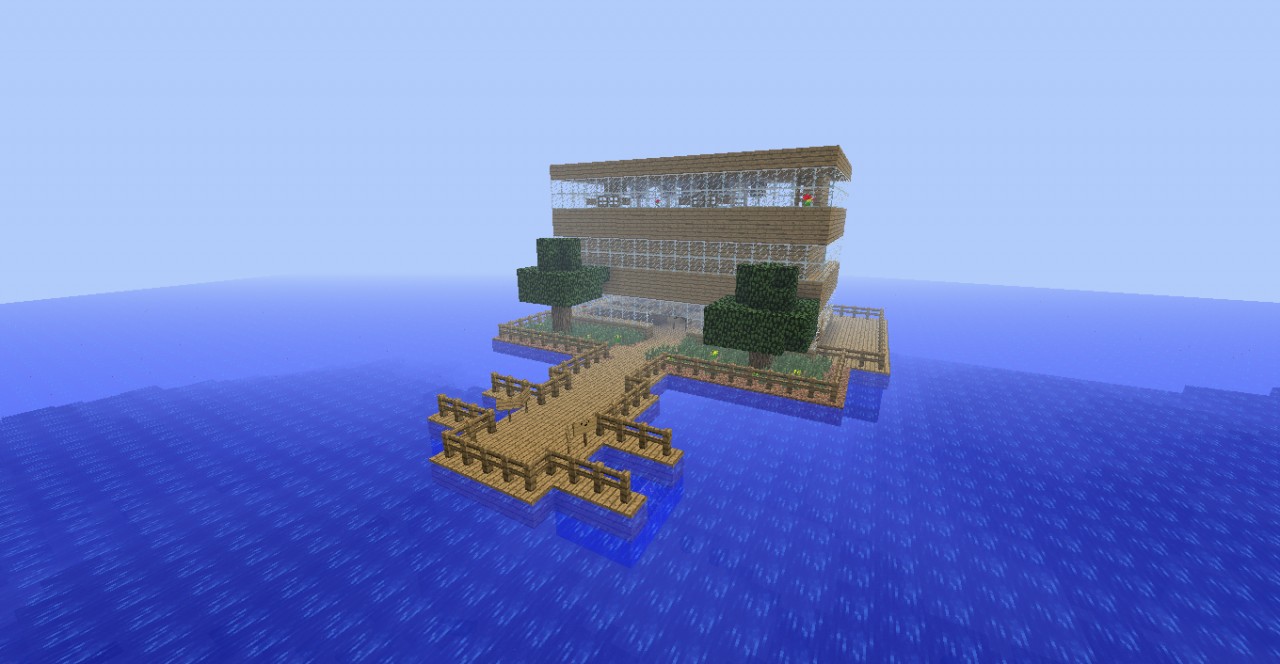 Hotel In The Middle Of The Sea Minecraft Map