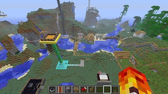 epic land (LAN SEVER) real name Minecraft Map