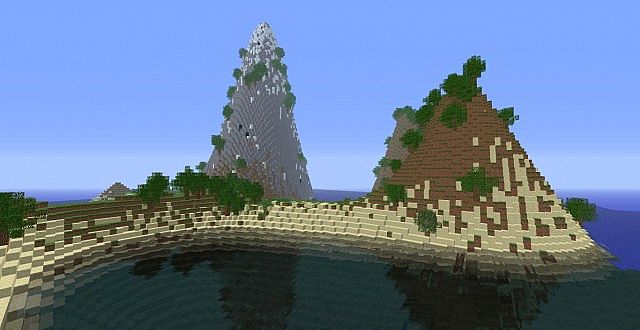 Great Bay Island (Custom Terrain) 1.3.2 Minecraft Map