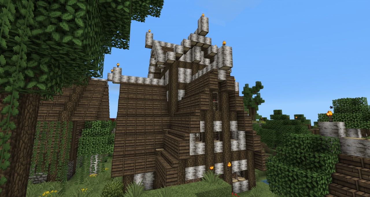 Tutorial: Nordic House Minecraft Map