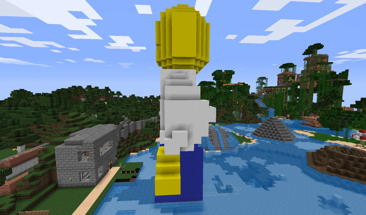 Lego Man Minecraft Map