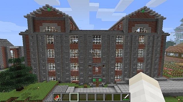 Ravenport Paper Mill Minecraft Map