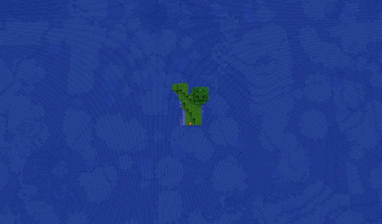 Custom Survival Island Minecraft Map