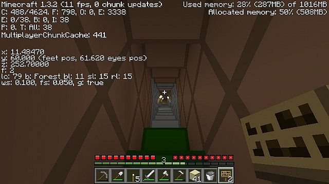 Underground giant mine Minecraft Map