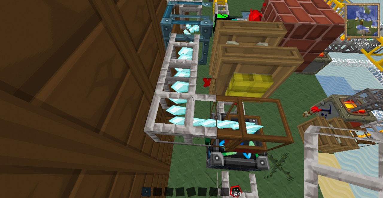 Tekkit ModPack - Infinite Diamond Machine! Minecraft Map