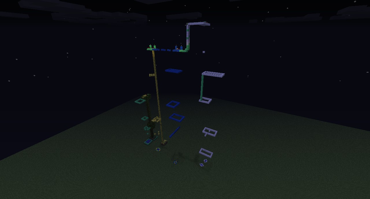 Free Fall Jumps! Minecraft Map