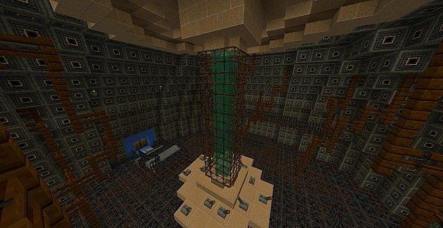 TARDIS Interior (9th and 10th Doctor) Minecraft Map