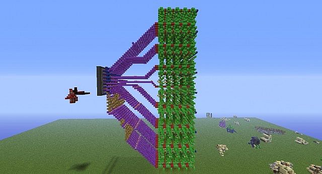 Easy Programable Pixel Display Minecraft Map