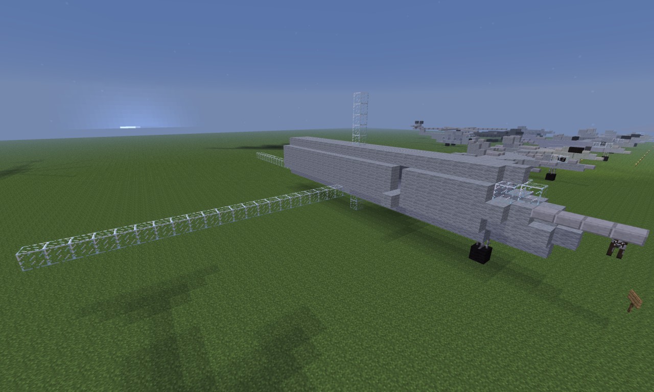 Tupolev Tu-95 Bomber Minecraft Map