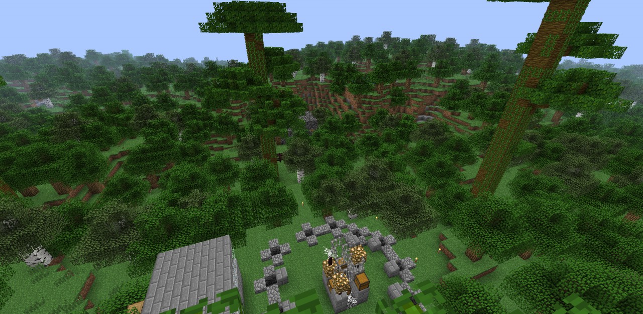 The hunger games Minecraft Map
