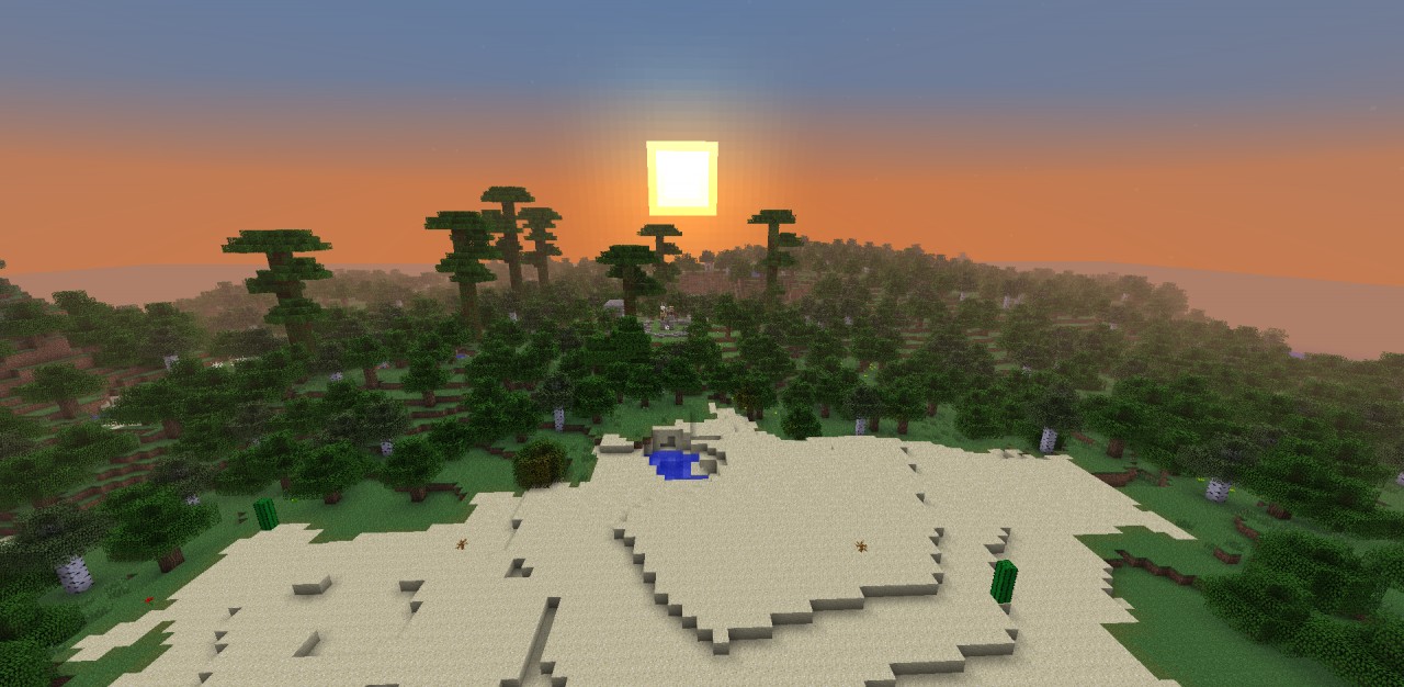 The hunger games Minecraft Map