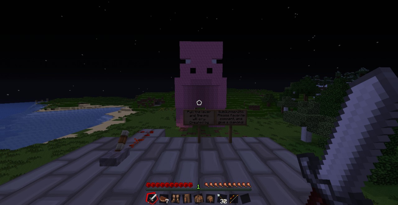 Crying Pig Minecraft Map