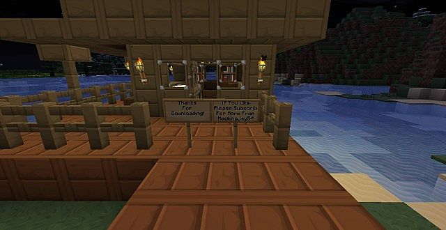 Lakeside Home Minecraft Map