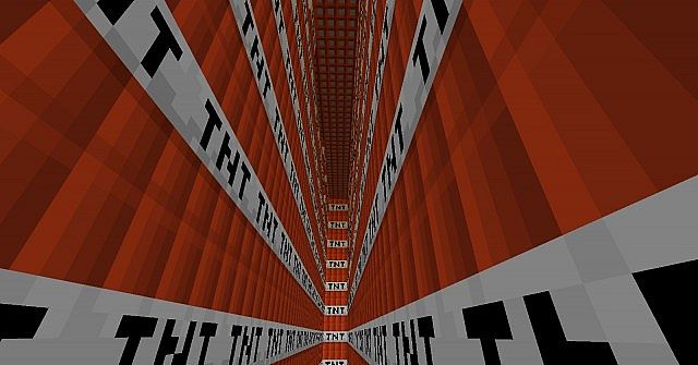 Big TNT Block With TNT inside Minecraft Map
