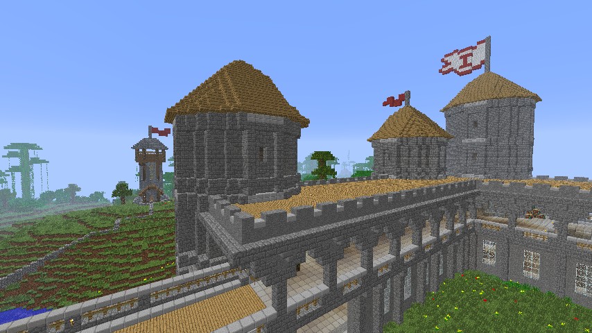 Hasbry's Spawn Castle Minecraft Map