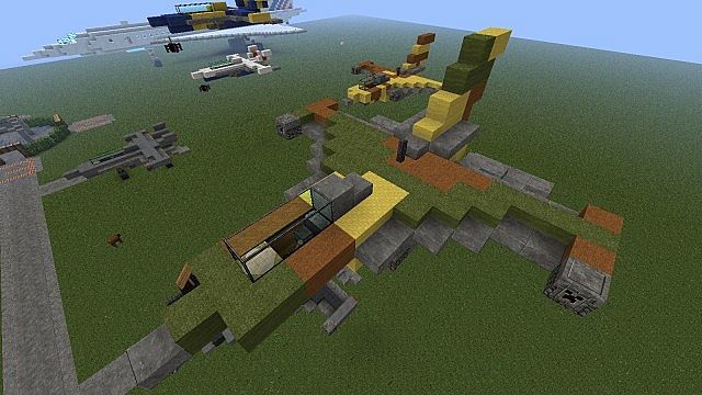 General Dynamics F-16 Fighting Falcon Minecraft Map