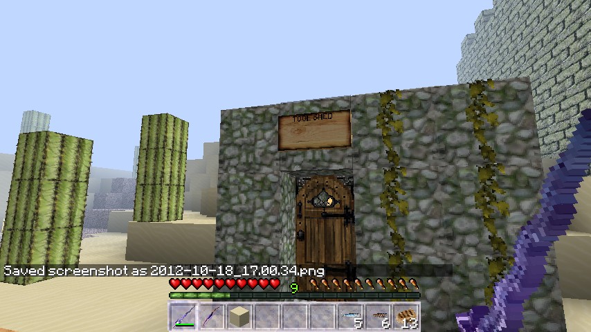 desert castle Minecraft Map