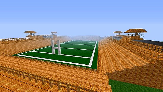 Rugby Stadium Minecraft Map