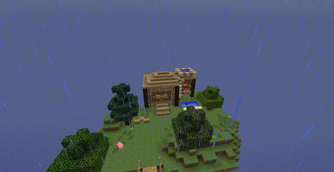 Floating Paradise Minecraft Map