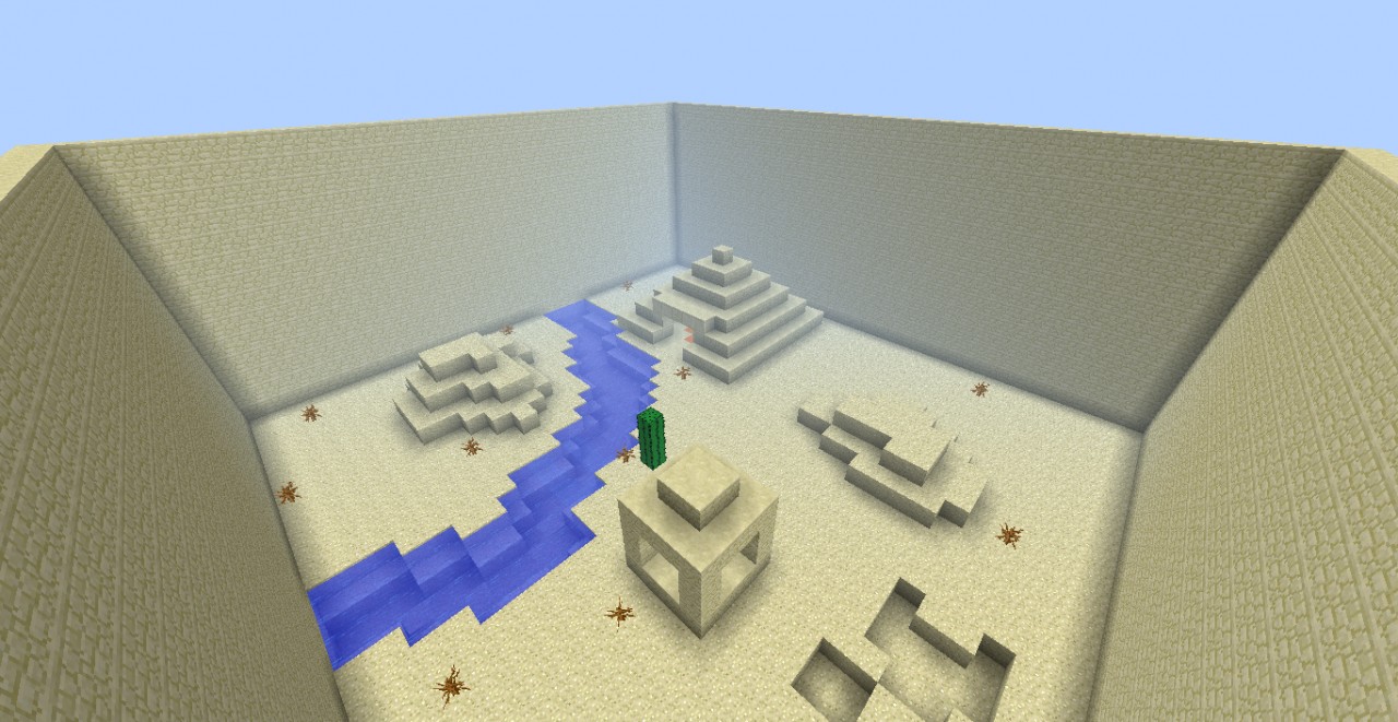 Portable Desert Minecraft Map