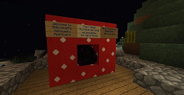 BdoubleO's Halloween Nightmare Minecraft Map