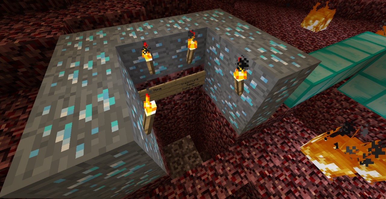 Lost In The UnderWorld Minecraft Map