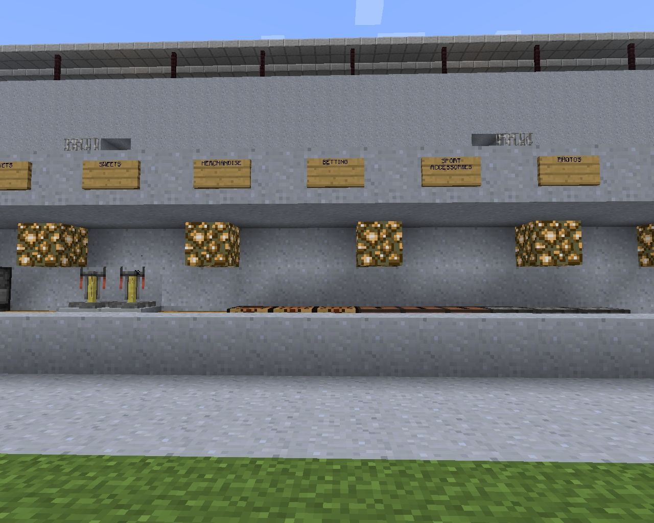 Giant Football/Soccer Stadium!! Minecraft Map