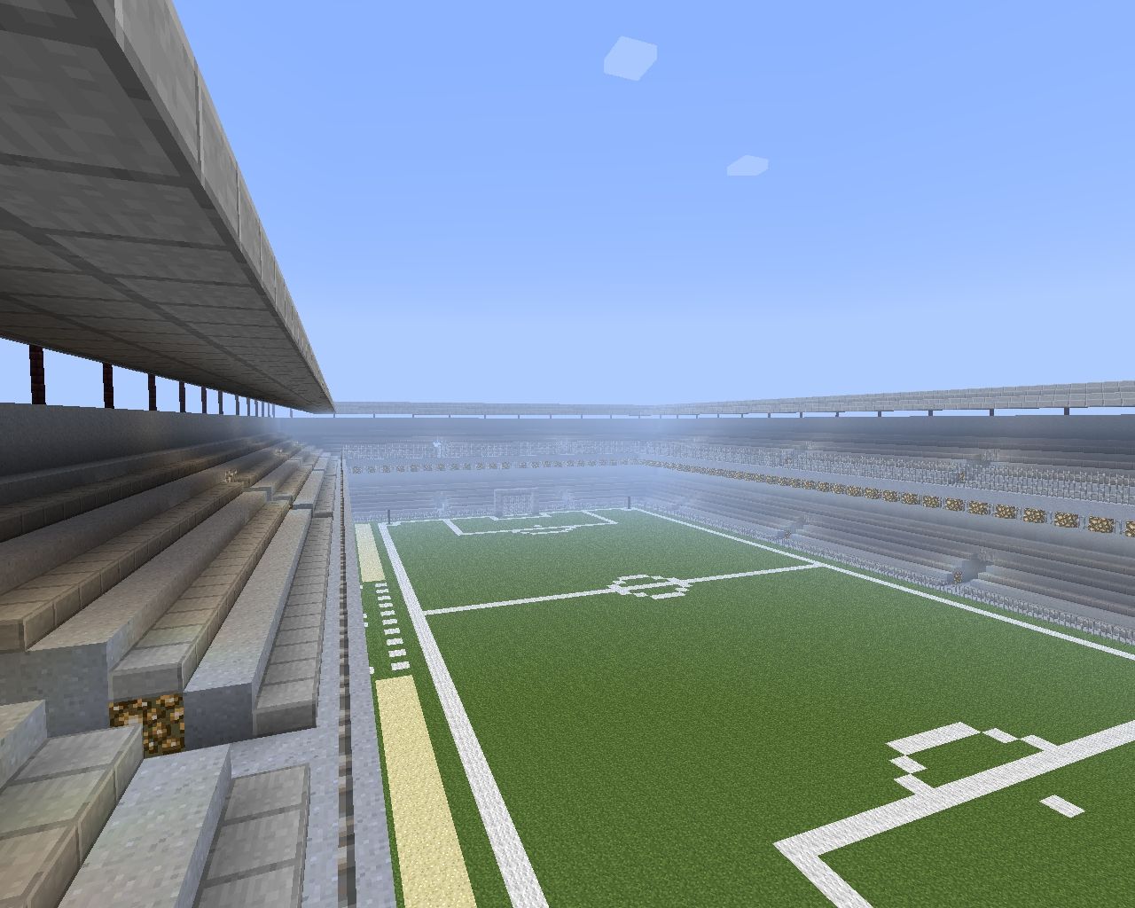 Giant Football/Soccer Stadium!! Minecraft Map