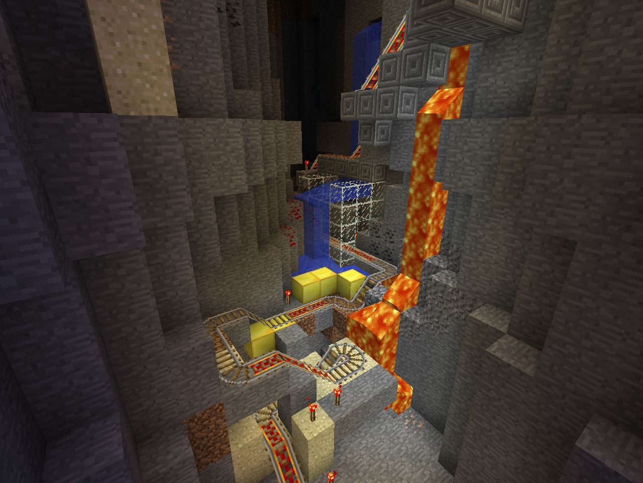 Insanity (Epic Rollercoaster) Minecraft Map