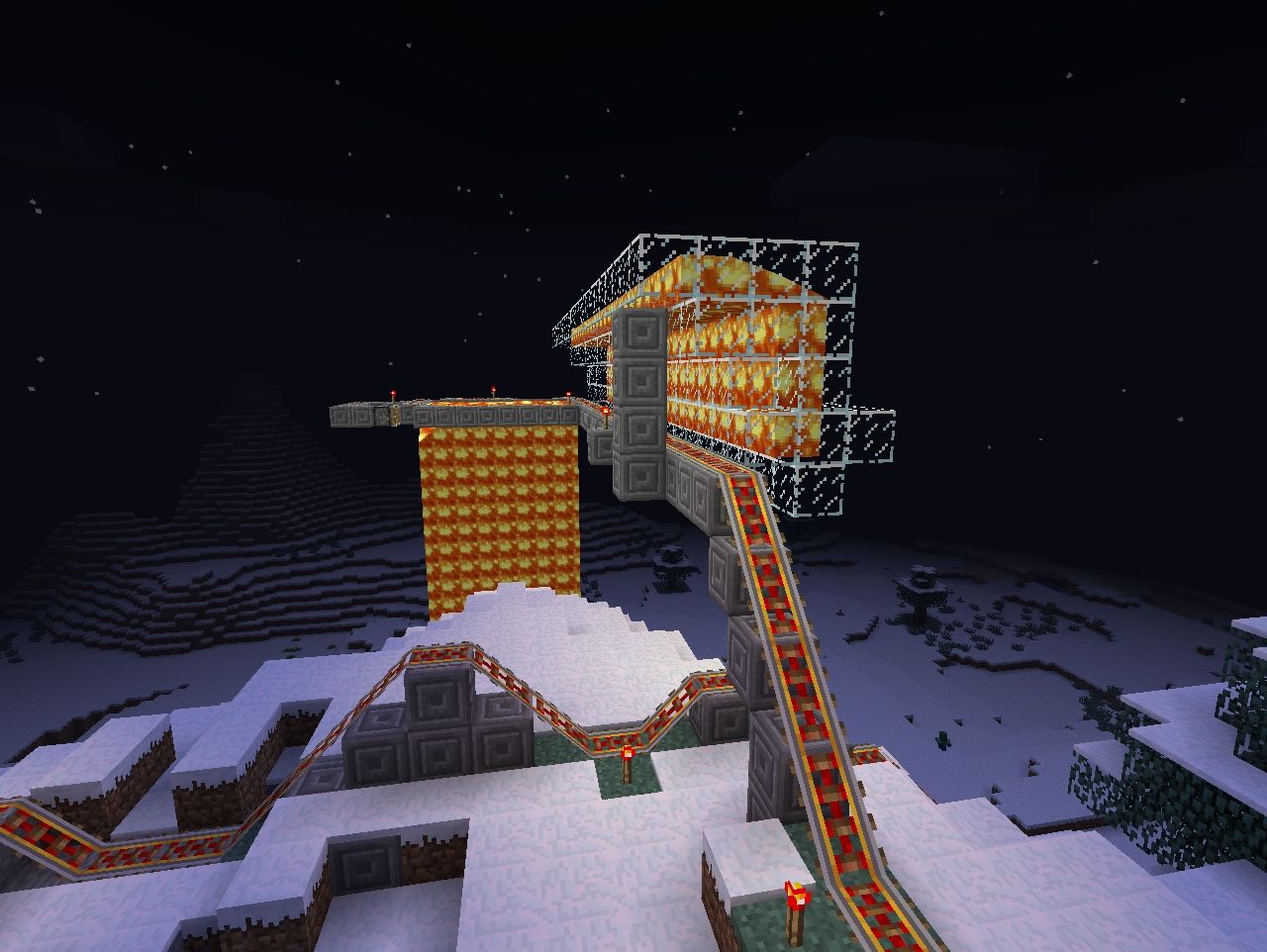 Insanity (Epic Rollercoaster) Minecraft Map