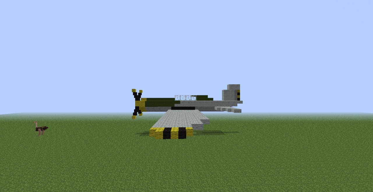 P-51B Mustang Minecraft Map