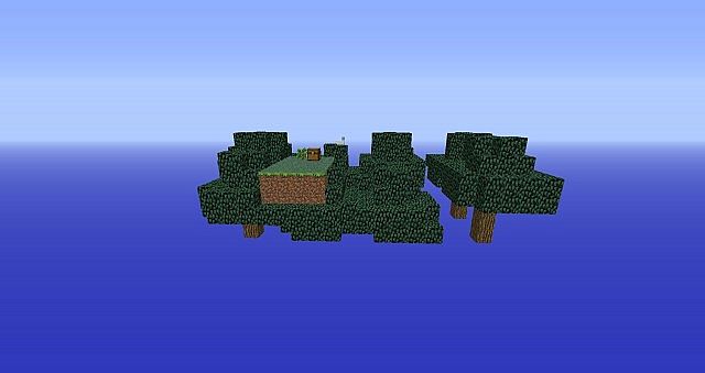 Flying Tree Survival Minecraft Map