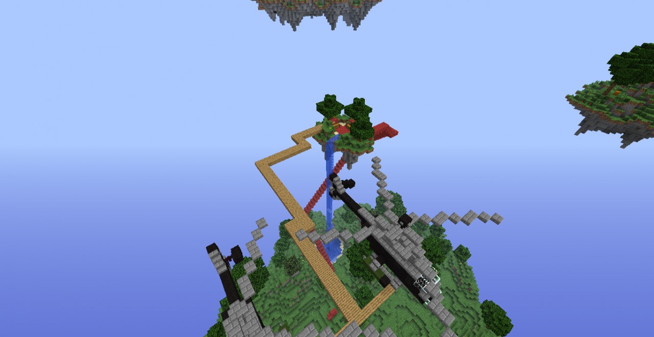 Attack the flag Minecraft Map