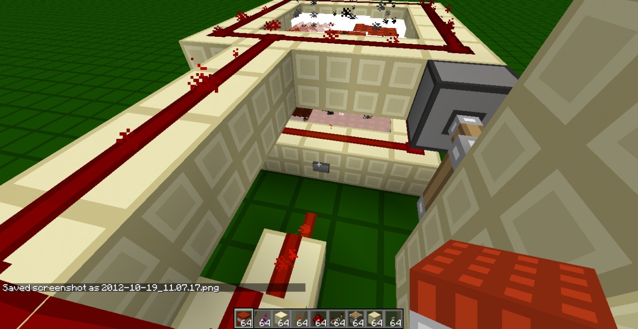 Sand cannon 24-bit Minecraft Map