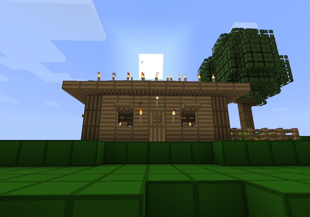 Tropical Hut Minecraft Map